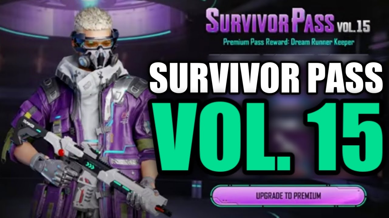 ¡SURVIVOR PASS VOL.15! SKINS DE TEMPORADA 7 DE NEW STATE MOBILE, BRUTAL ...