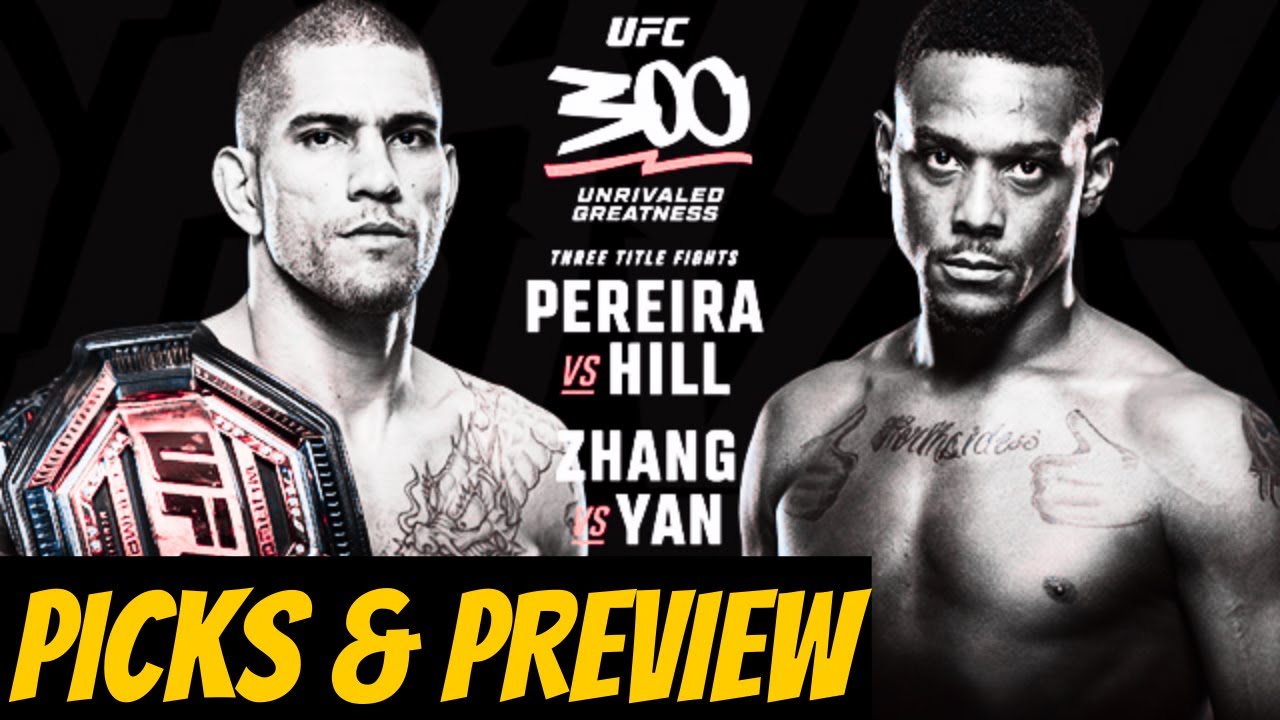UFC 300 PICKS & PREVIEW!!! - YouTube