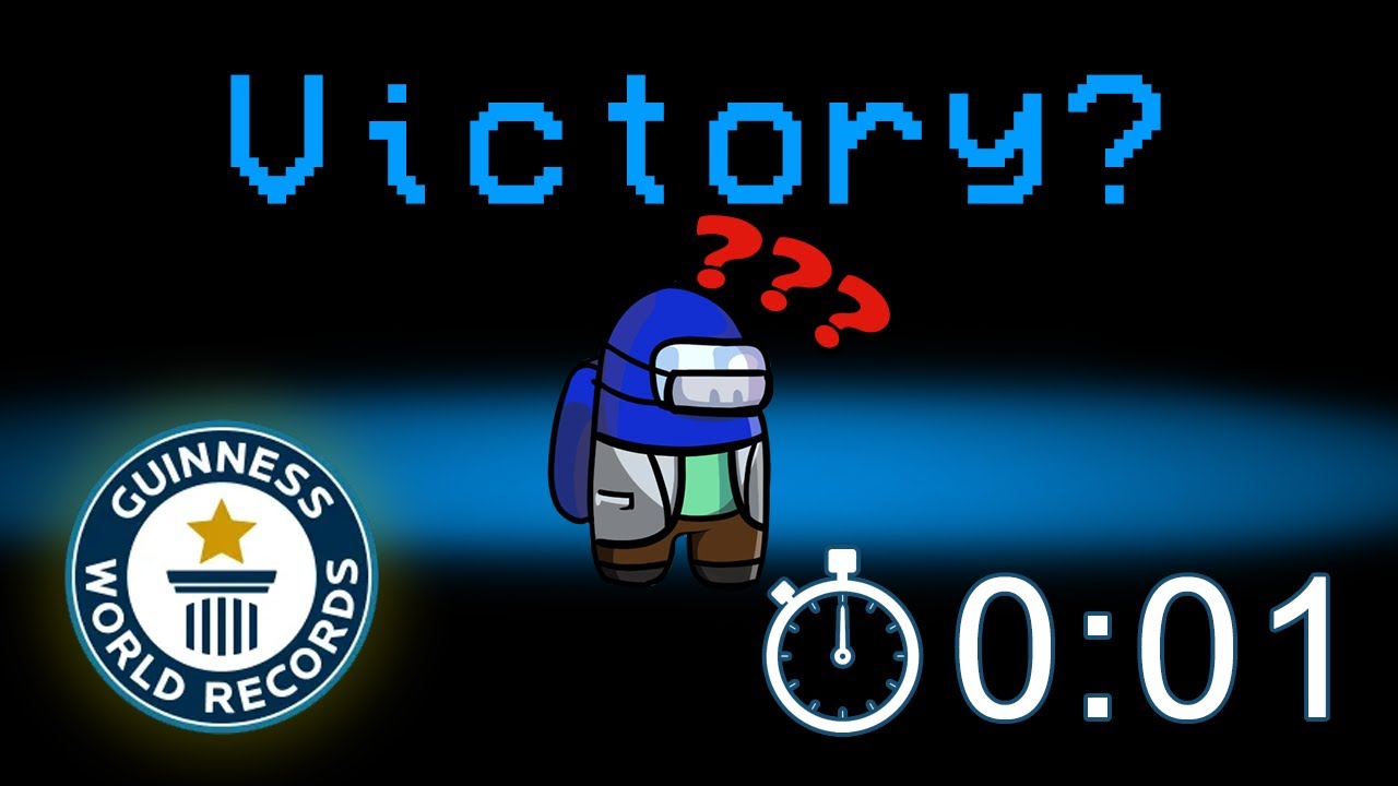 WORLD RECORD Among Us win - YouTube