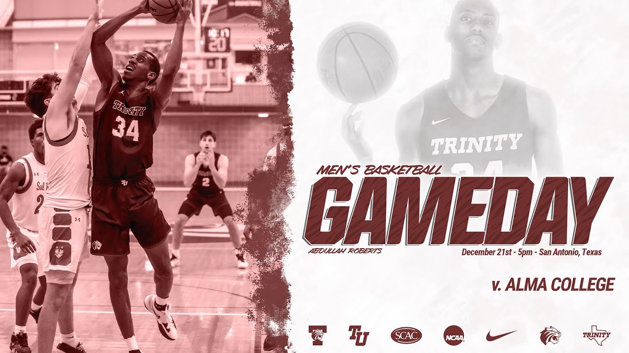 211221 NCAA Men's Basketball - Trinity vs Alma (MI) - YouTube