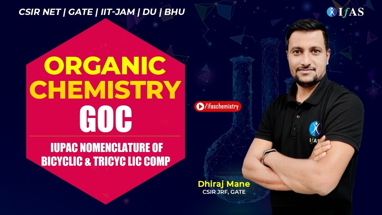 GOC | IUPAC NOMENCLATURE OF BICYCLIC AND TRICYC LIC COMP | CSIR NET ...