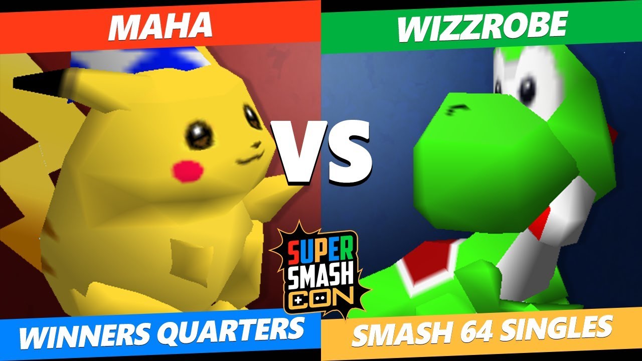 SSC 2019 SSB64 - Maha (Pikachu) Vs. Envy Wizzrobe (Yoshi) Smash 64 ...