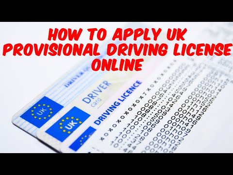 How to Apply UK Provisional Driving License Online || Step by Step ...