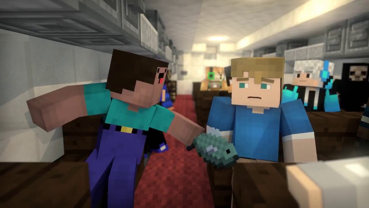 Blocking Dead (Minecraft Animation) - YouTube