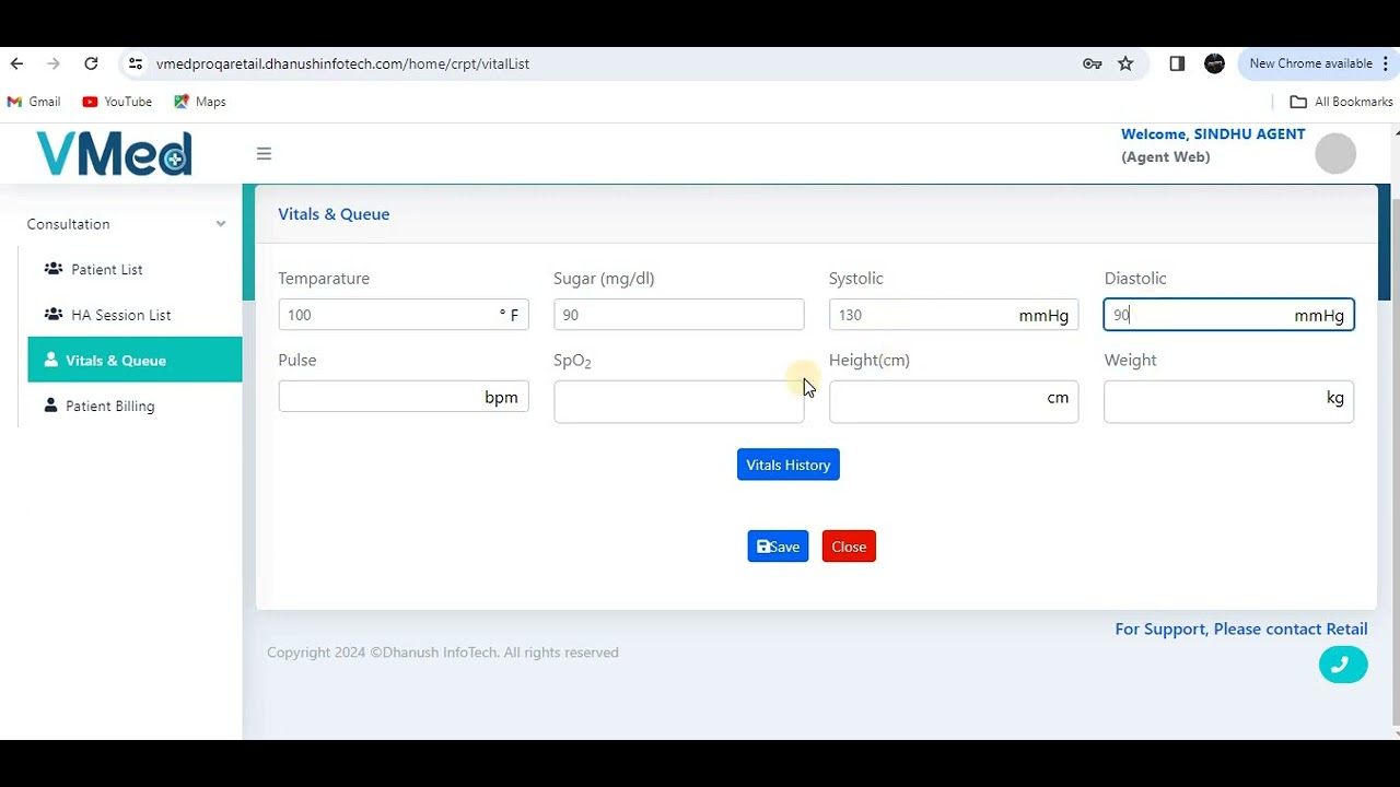 Open Clinic - Vitals and Queue - YouTube