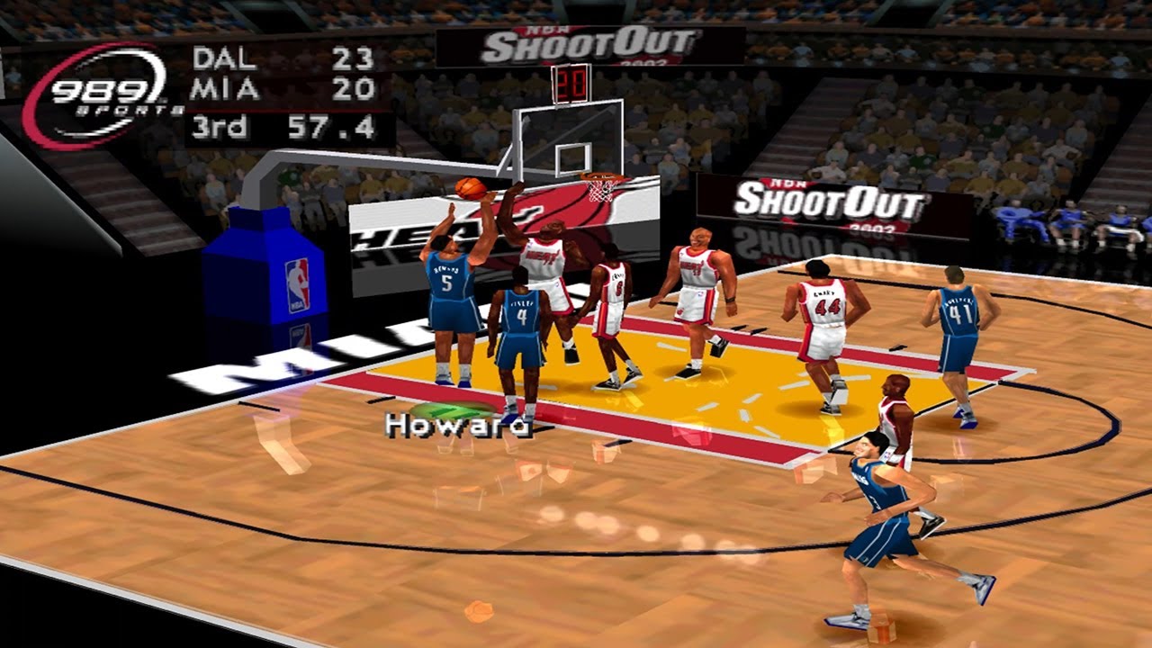 NBA ShootOut 2002 (PSX) - YouTube