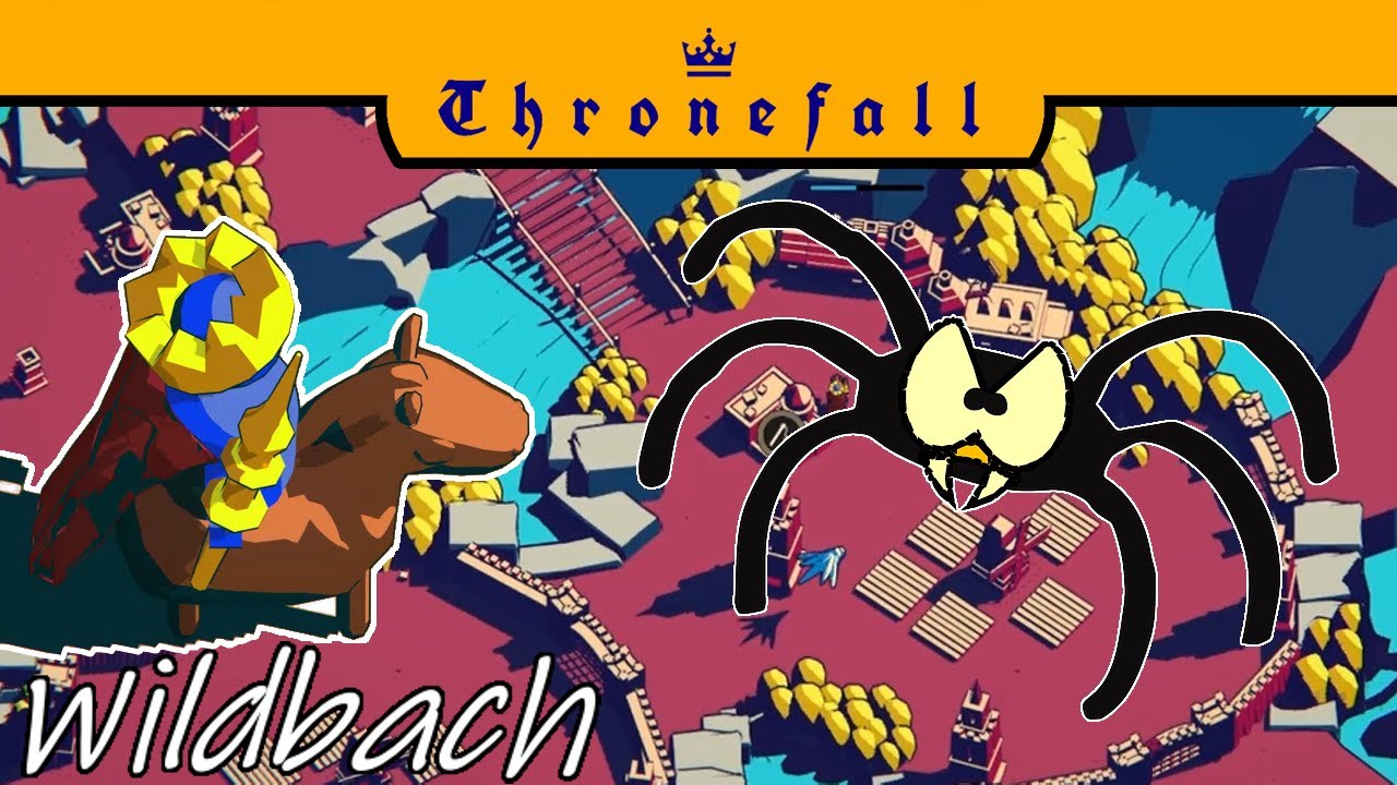 Fighting off the Spiders of Wildbach! - Thronefall Playthrough - YouTube