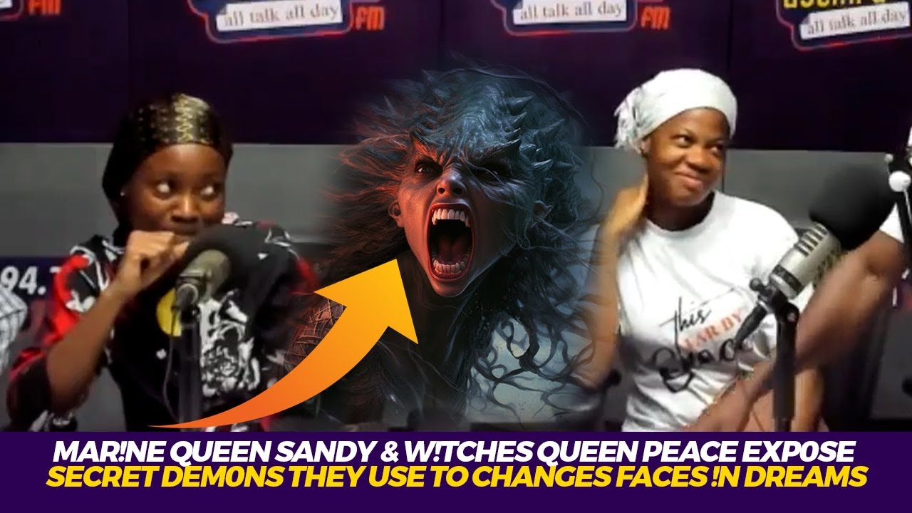 MAR!NE QUEEN SANDY & W!TCHES QUEEN PEACE EXP0SE SECRET DEM0NS THEY USE TO CHANGE FACES !N DREAMS ...