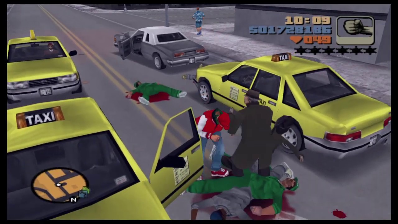 Grand Theft Auto 3 - Pedestrian Riot Part 25 - YouTube
