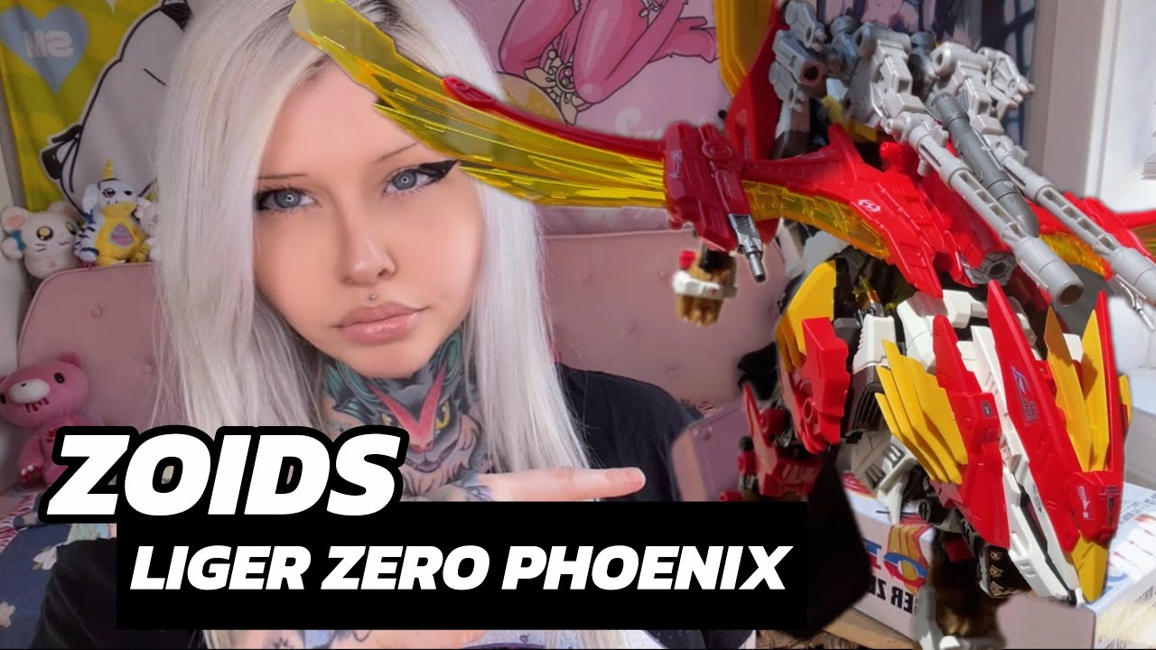 LIGER ZERO PHOENIX - Zoids Model Kit Build - YouTube