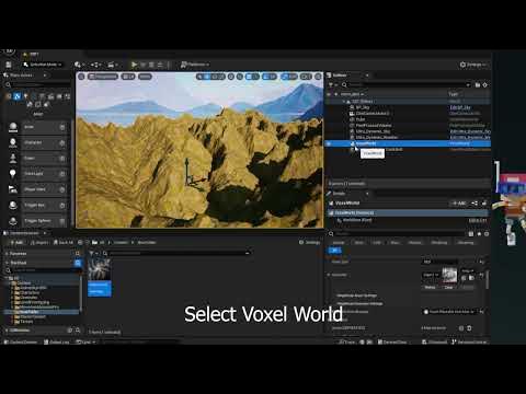 UE5 Voxel Plugin Pro import heightmap - YouTube