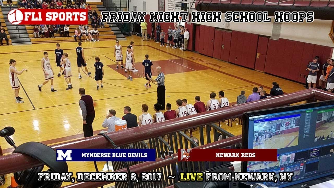 Mynderse Blue Devils vs. Newark Reds .::. FL1 Sports 12/8/17 - YouTube