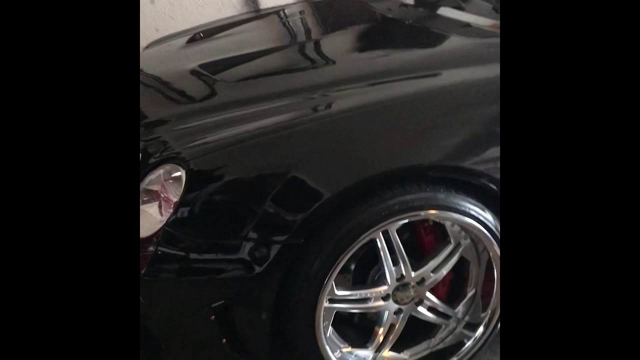 Widebody CL55 5” Pipes Borla Exhaust Sound Startup Gold Element ...