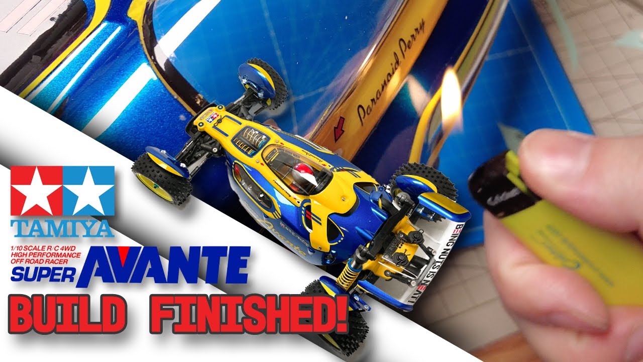 Building the Tamiya TD4 Super Avante! Build Finished！完成！ - YouTube