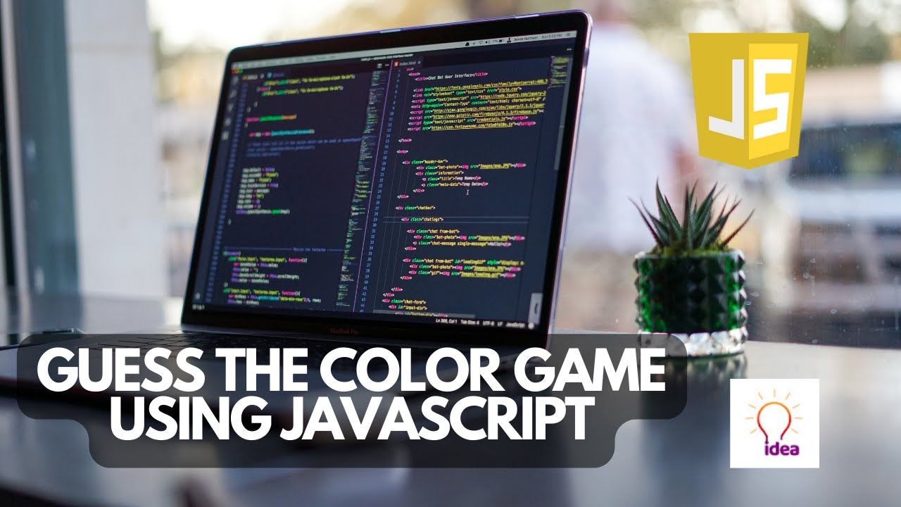 Guess The Color Game Using Javascript Javascript Project Youtube