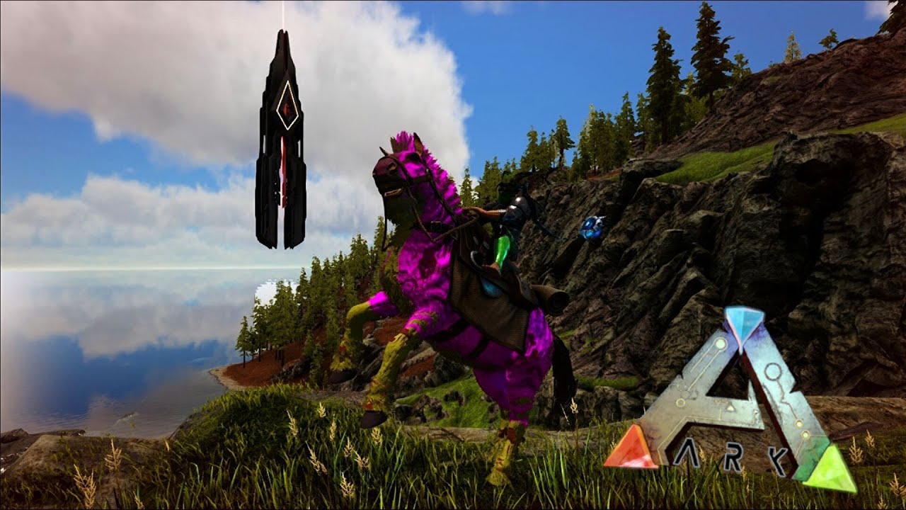 WE FOUGHT FOR THE LOOT ON HORSEBACK!!! || ARK: Axeman's Tribe Wars ...