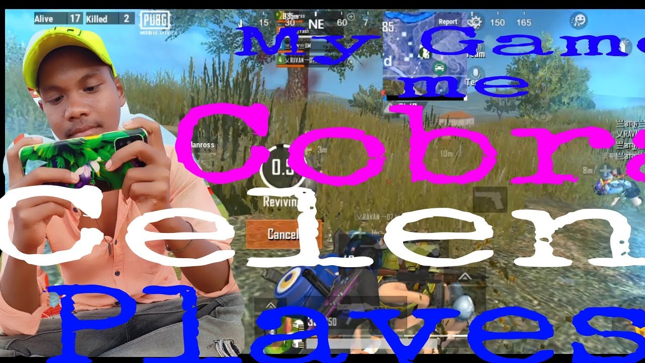 Pubg Mobile Lite game 😱My Game Play me Cobra 😍😍 Celen 🖐️😰 player 1Kills ...