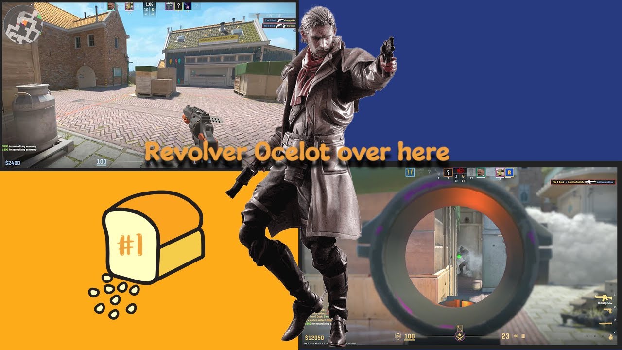 CS2 - "REVOLVER OCELOT OVER HERE" (CS Bread Crumbs #1) - YouTube