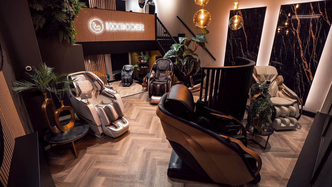 Komoder Premium Store Amsterdam - Ervaar Ultieme Ontspanning - YouTube