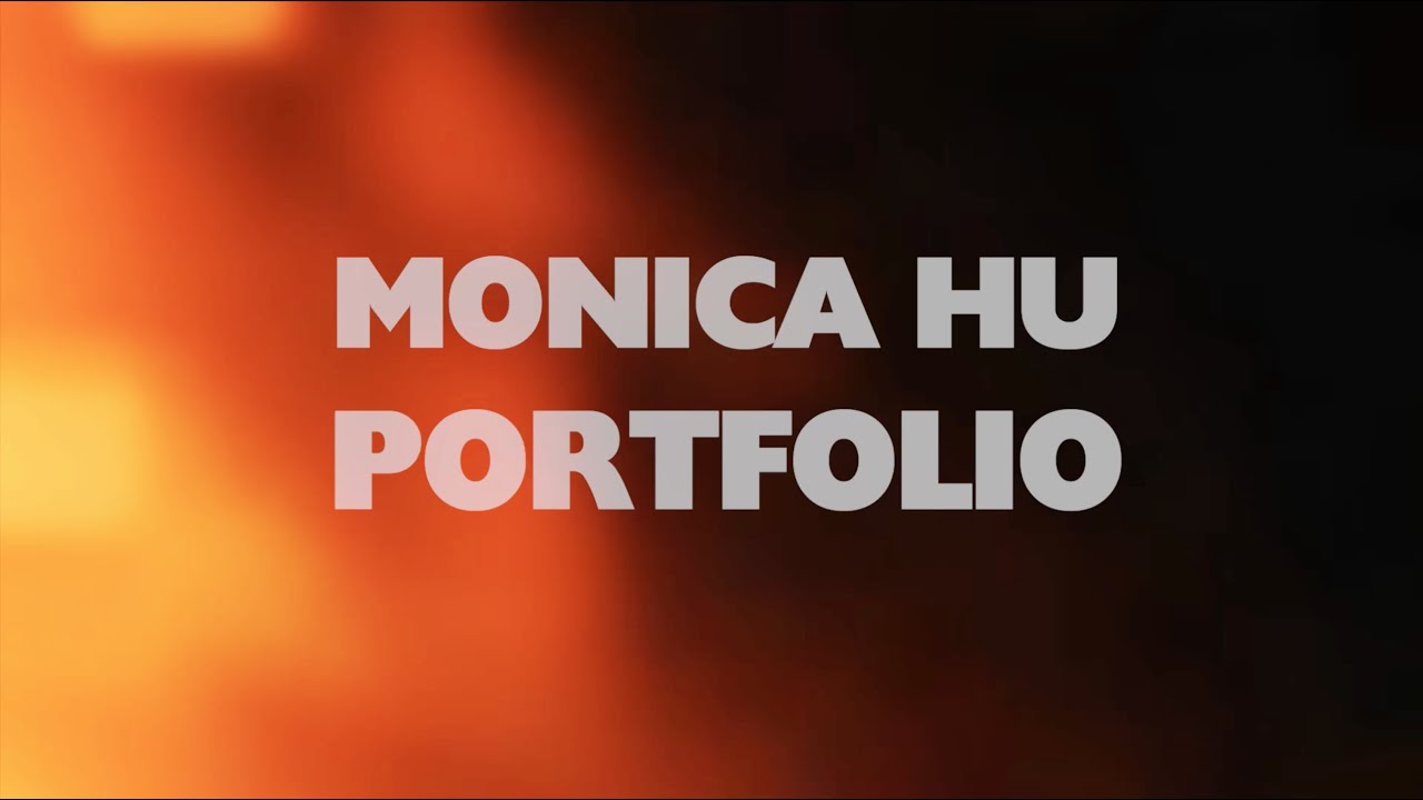 Monica Ying Hu Portfolio - YouTube