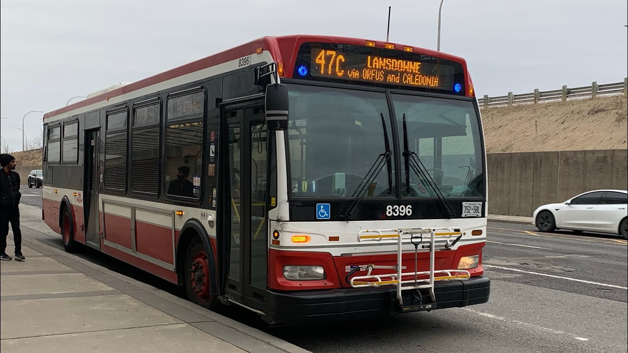 TTC Southbound Ride Video on 8396 on route 47C Lansdowne to Dupont ...