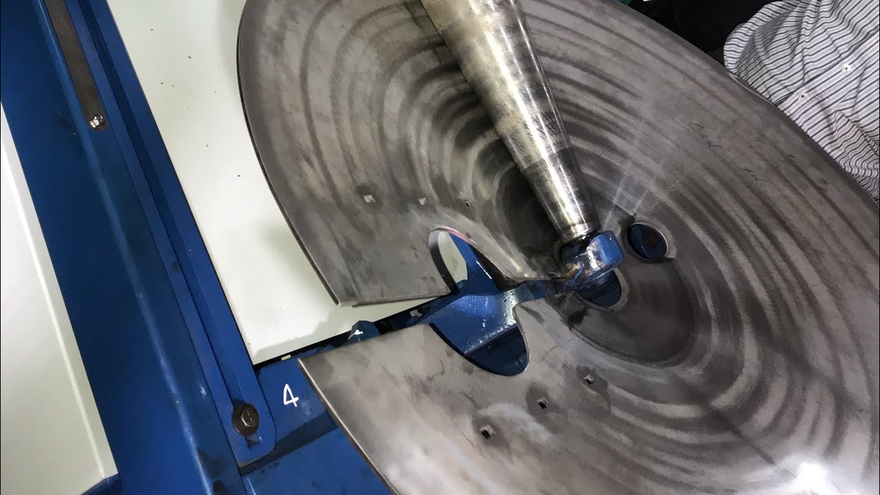 Изготовление колпака | SMALL DIAMETER CONE FORMING MACHINE | 4RGPM ...