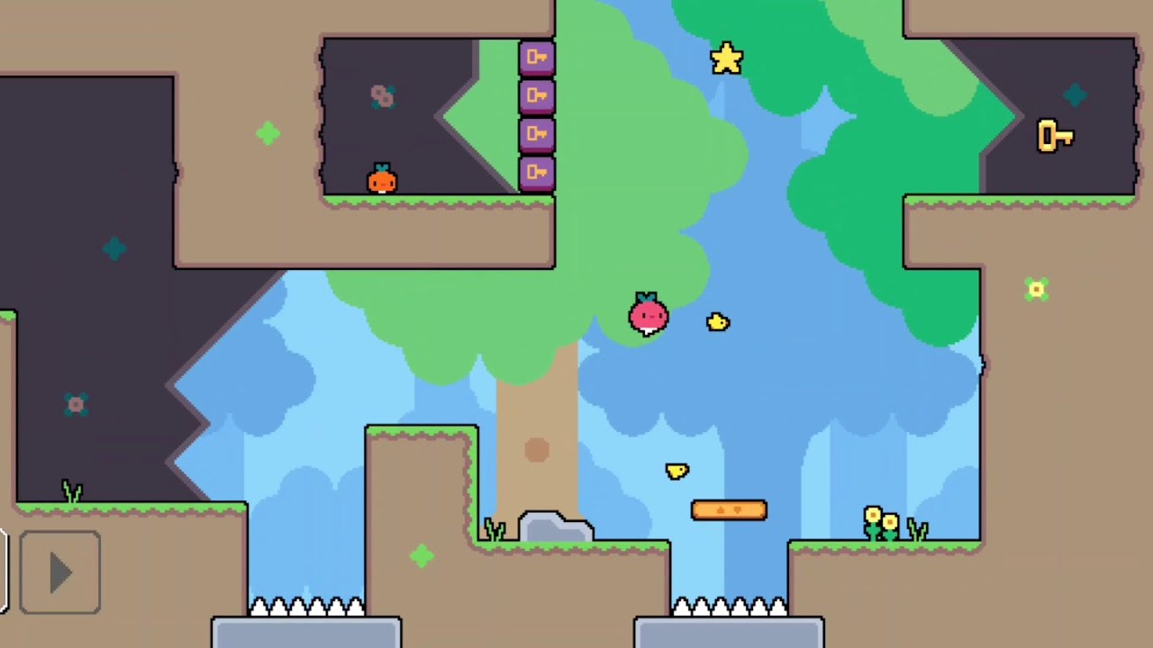 Dadish Collection - Dadish 1 - Level 3 - Star Walkthrough 🌟 - YouTube