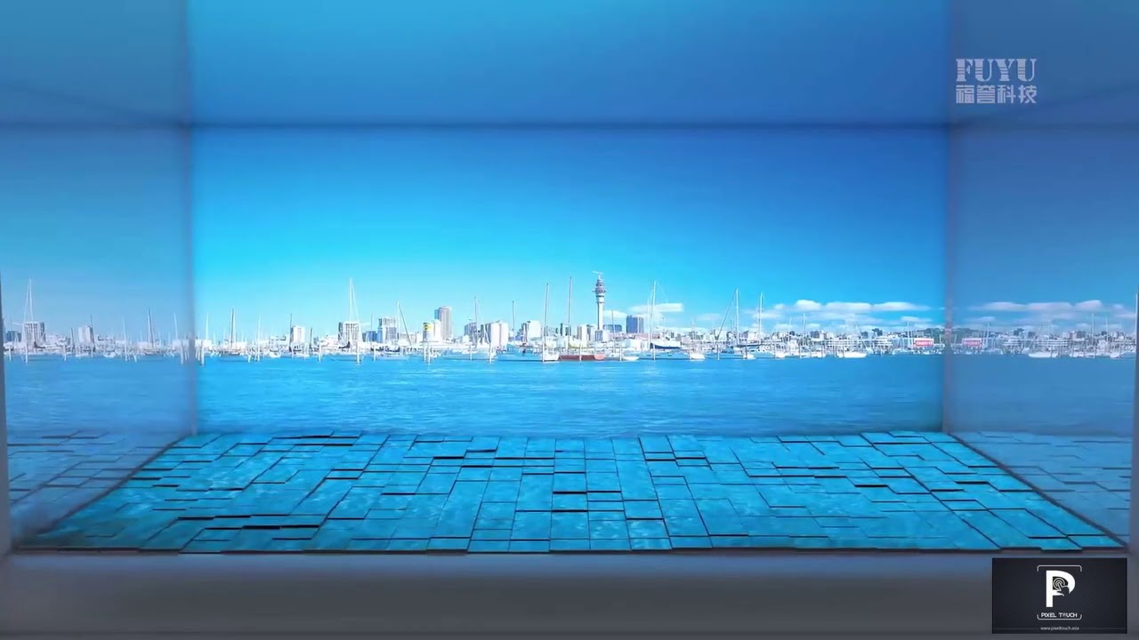 Pixel Touch 3D LED Display in Nepal - YouTube