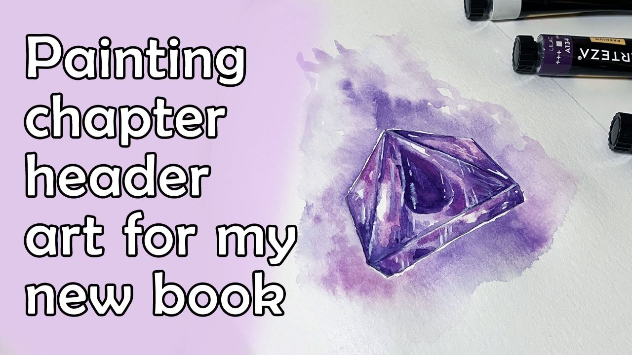 Painting chapter header artwork for my new book [Paragon of Shadow ...