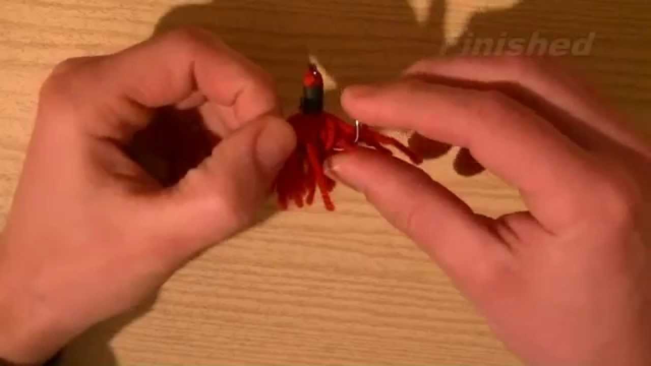 How To Make Your Own Lure Fishing Treble Hooks With Wool English how-to-make-your-own-lure-fishing-treble-hooks-with-wool-english