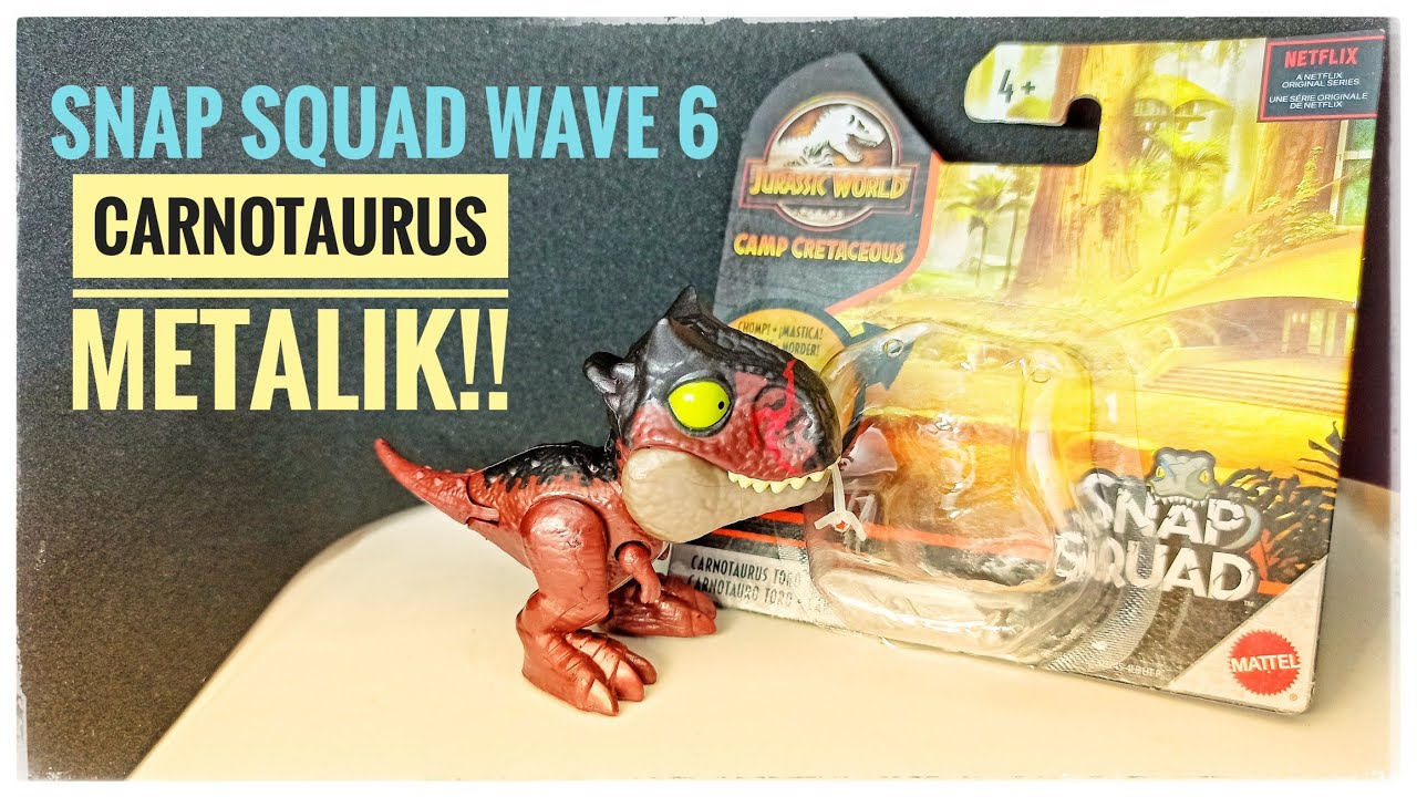 CARNOTAURUS SNAP SQUAD WAVE 6 is Out Now! Start Hunting lagi Guys ...