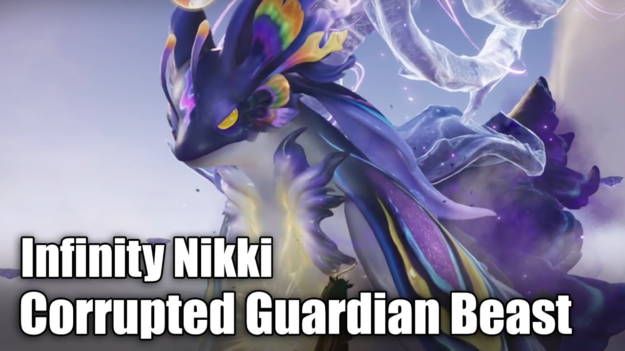 Infinity Nikki Boss Fight: Corrupted Guardian Beast - YouTube