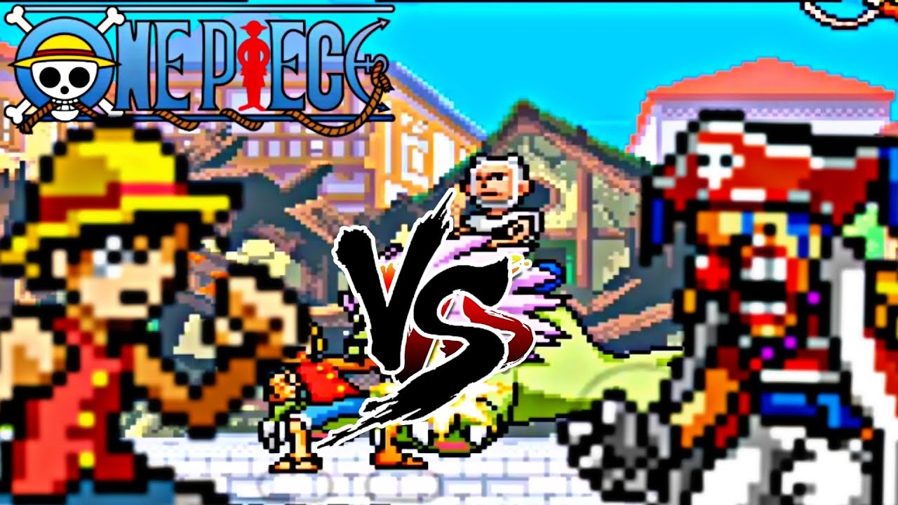 Luffy vs baggy ONE PIECE SHONEN JUMP #2 #anime #gameboyadvance #gba # ...
