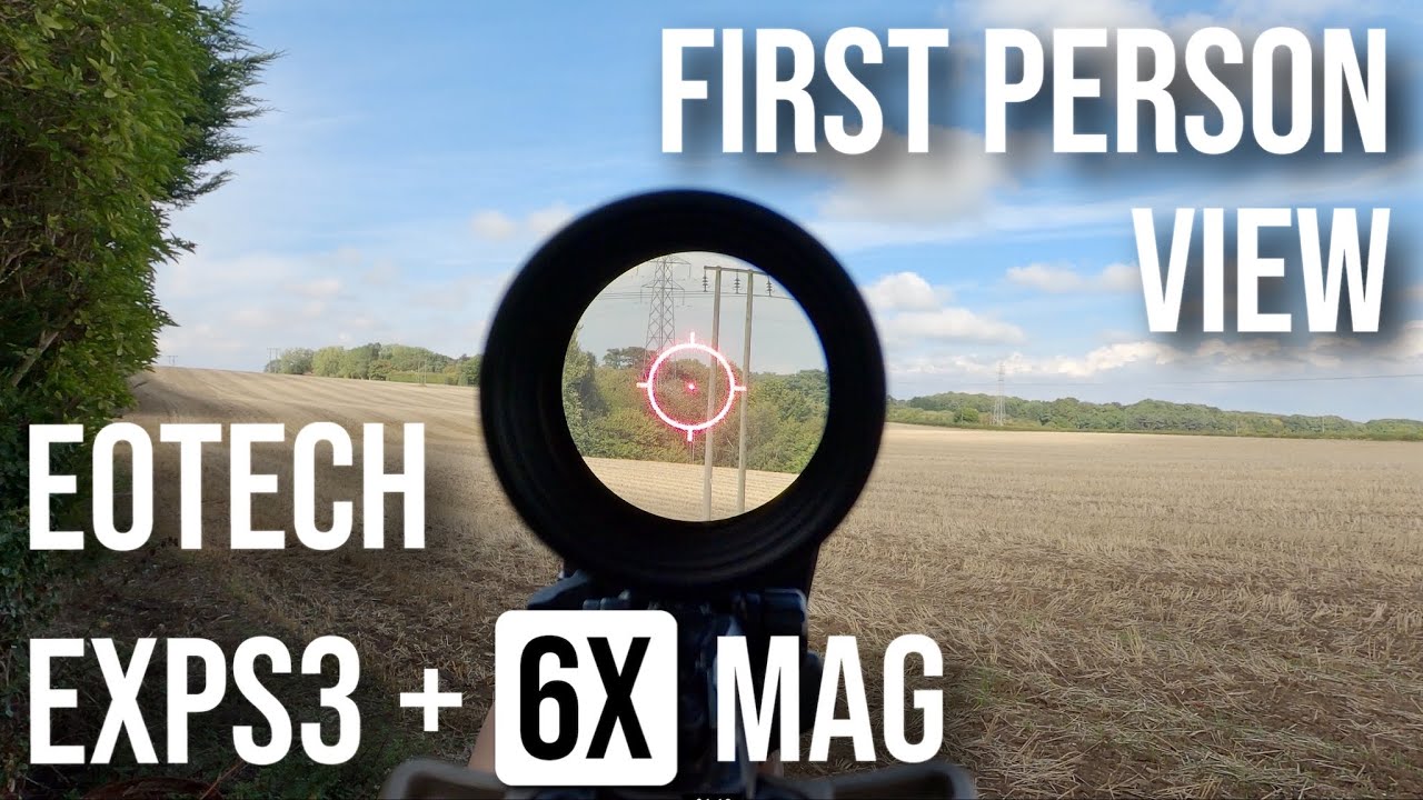 EoTech EXPS3-0 with Vortex Micro 6X Magnifier – First Person View | ARO ...