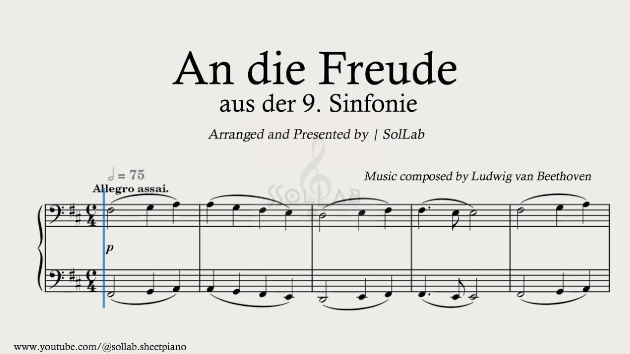 Symphony No.9 (4th Movement “Ode to Joy”) – Ludwig van Beethoven ...