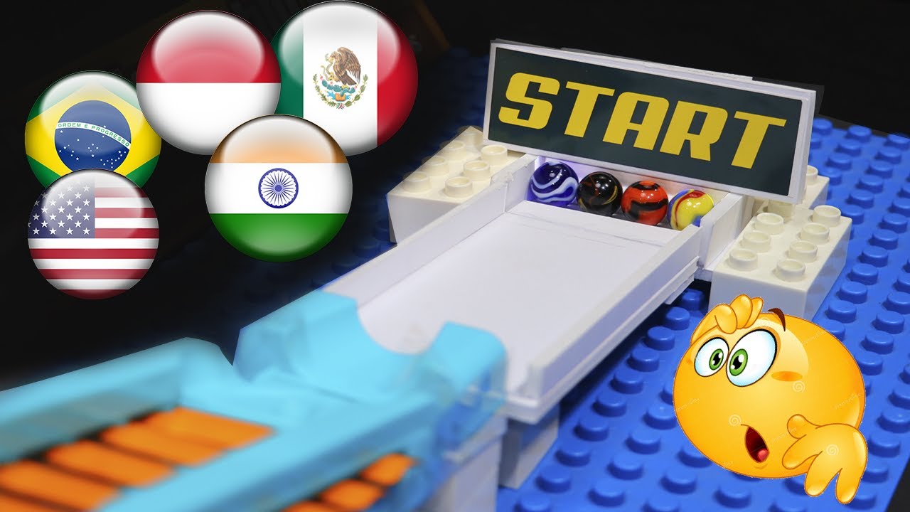 REVERSE MARBLE RACE - Friendly tournament COUNTRYBALLS #28 by Fubeca's ...