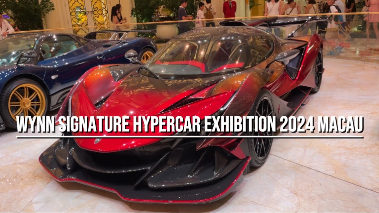 Wynn Signature Hypercar Exhibition 2024 Macau - YouTube