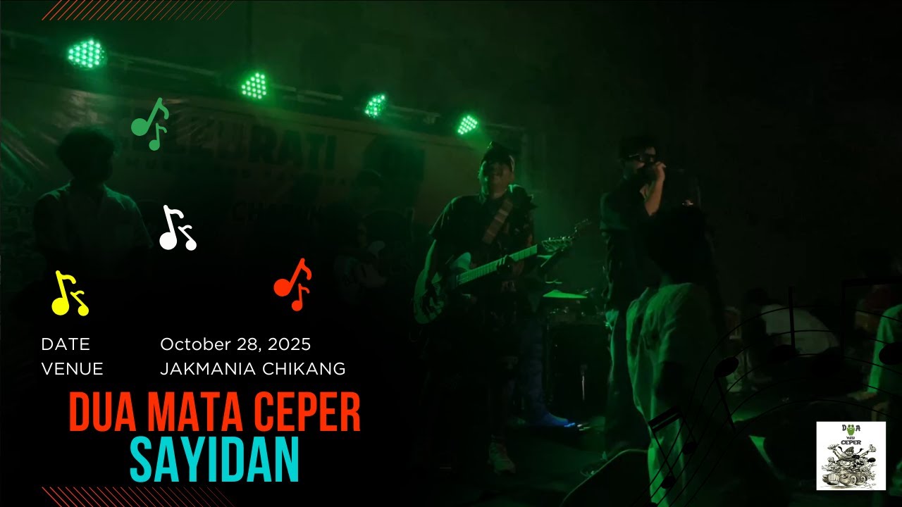 DUA MATA CEPER - SAYIDAN ( COVER ) AT PERSIJA CHIKANG - YouTube