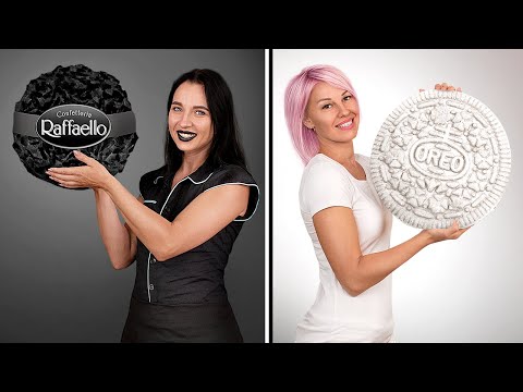 Siyah ve Beyaz Meydan Okuması! / 24 Saat Için Tek Renk