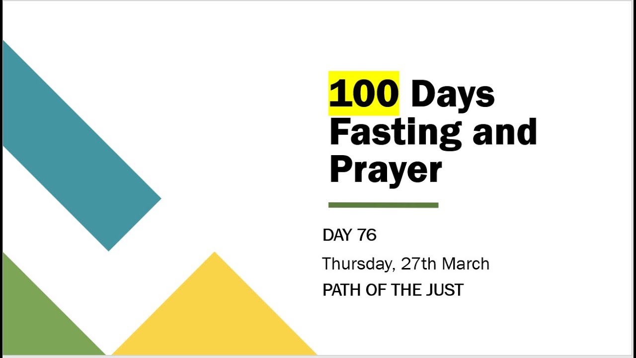 RCCG 100 days Fasting and Prayer Day 76 - YouTube