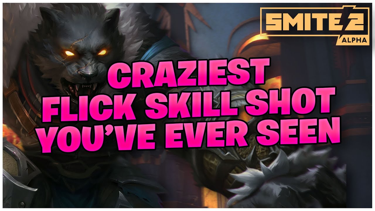 CRAZIEST FLICK SKILL SHOT YOU'VE EVER SEEN! SMITE 2 ANHUR - YouTube