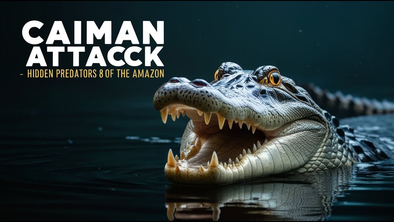 Caiman Attack: Hidden Predators of the Amazon | River Shadows 326 - YouTube