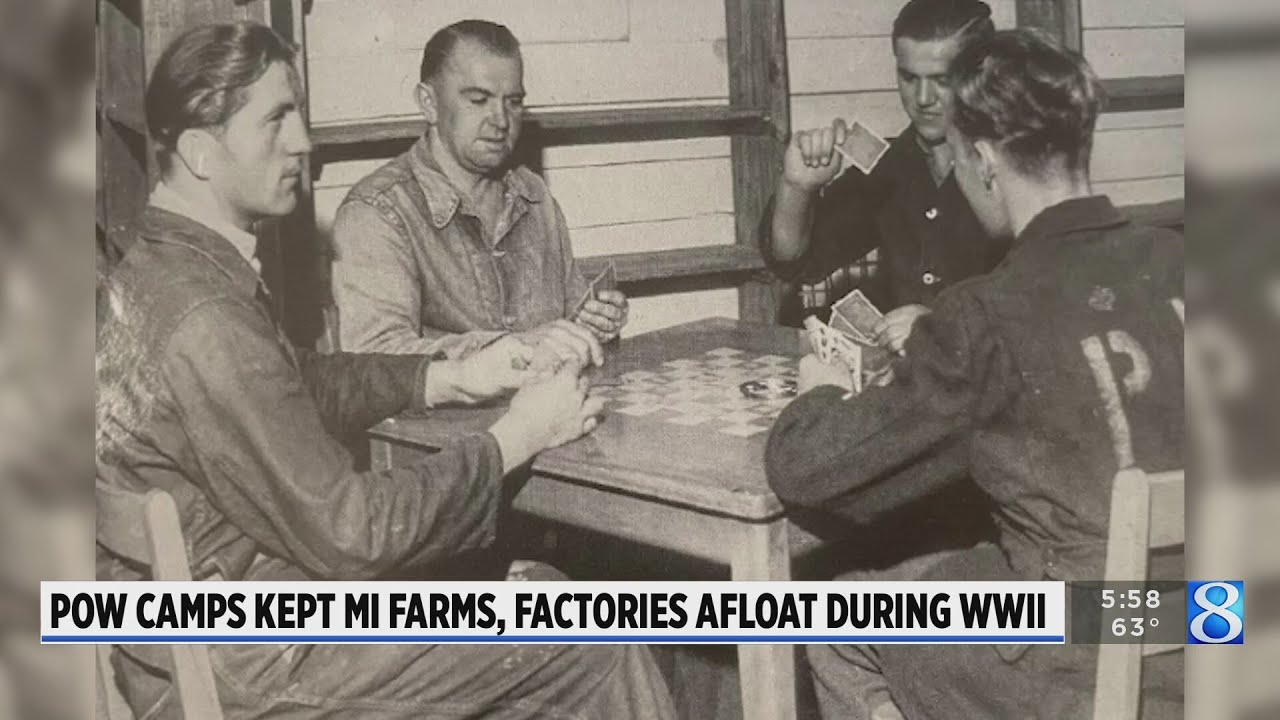 POW camps kept Michigan’s farms, factories afloat during World War II ...