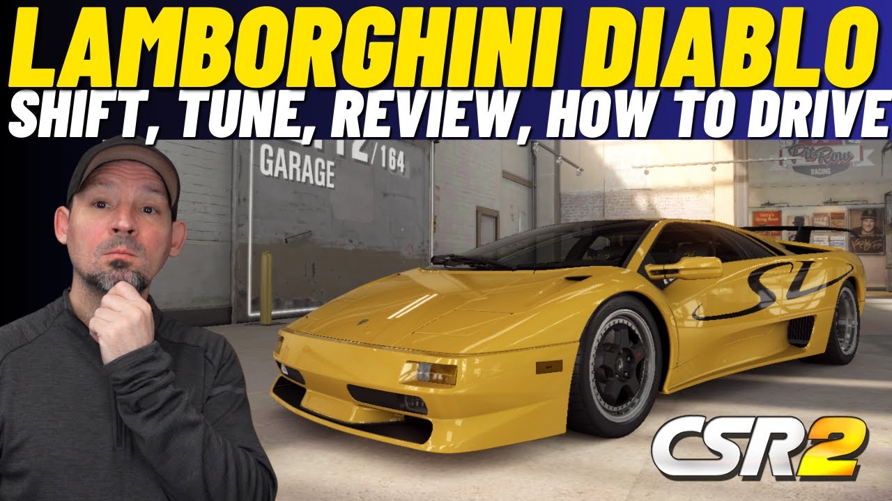 CSR2 Lamborghini Diablo SV How To Drive | Review | Stage 5 - Stage 6 ...