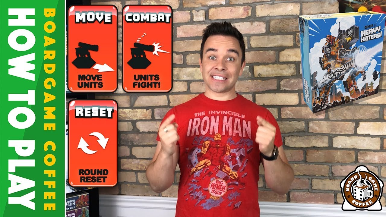 How To Play Heavy Hitters with Board Game Coffee - YouTube