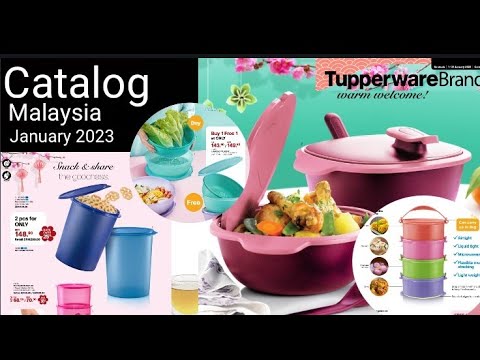 Catalog Promo January 2023 Tupperware Malaysia - YouTube