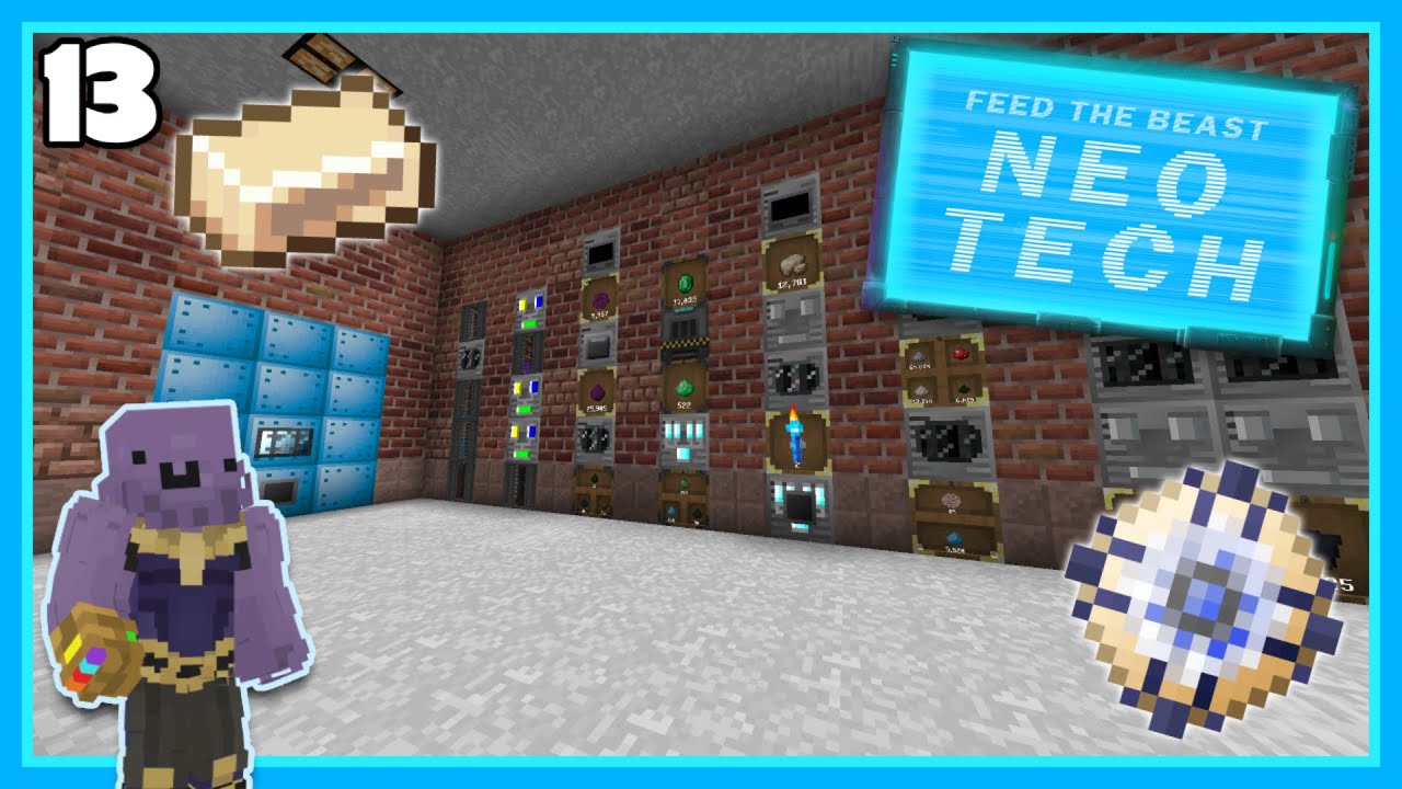 FTB NeoTech - Ep. 13 - Modern Industrialization PlatLine & EV Age ...