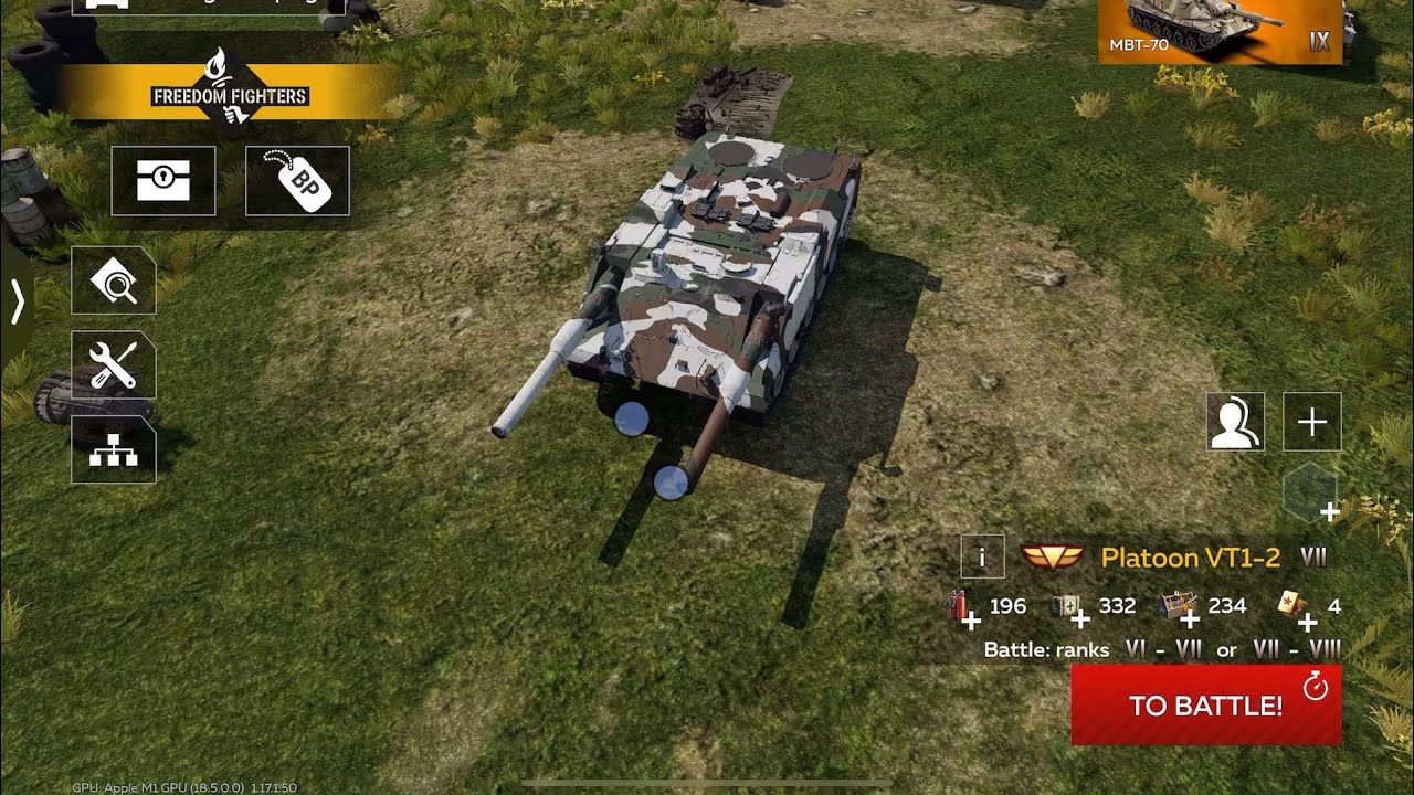 DF105 The Tank That carries the VT1-2? - YouTube