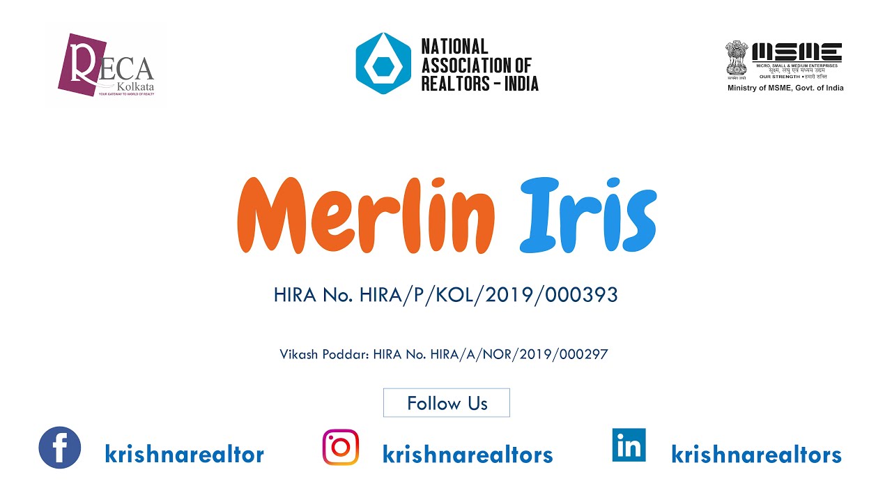 MERLIN IRIS | Merlin Group | Krishna Realtors | 2BHK/3BHK - YouTube