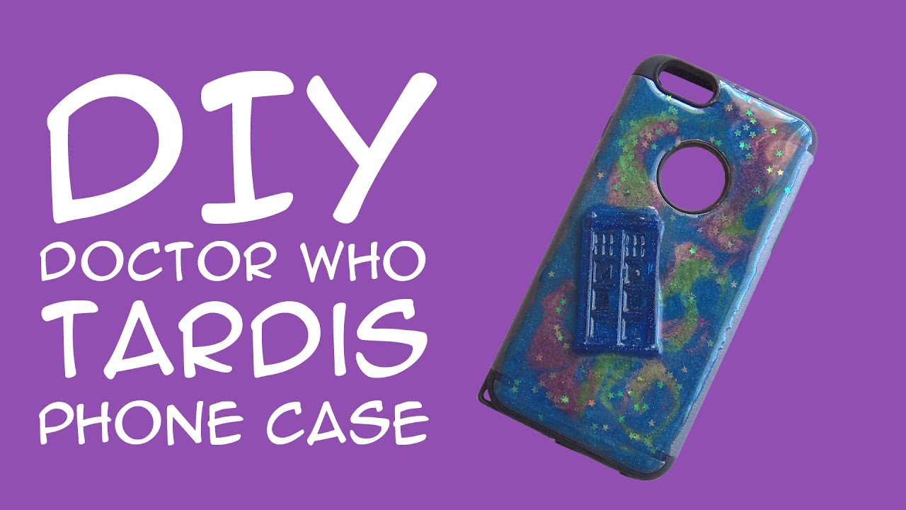 Doctor Who DIY TARDIS Phone Case: (for Dr Who Fans) - A GeekyMcFangirl ...